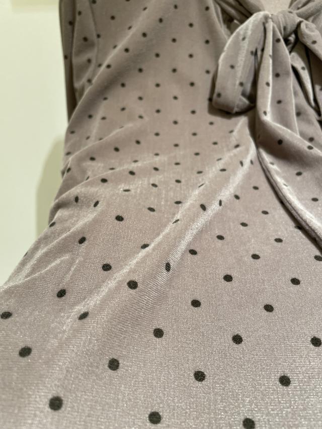 【暖かい】ベロアボウタイカットソー / たかちゃん / ROPÉ PICNIC ｜J'aDoRe JUN ONLINE